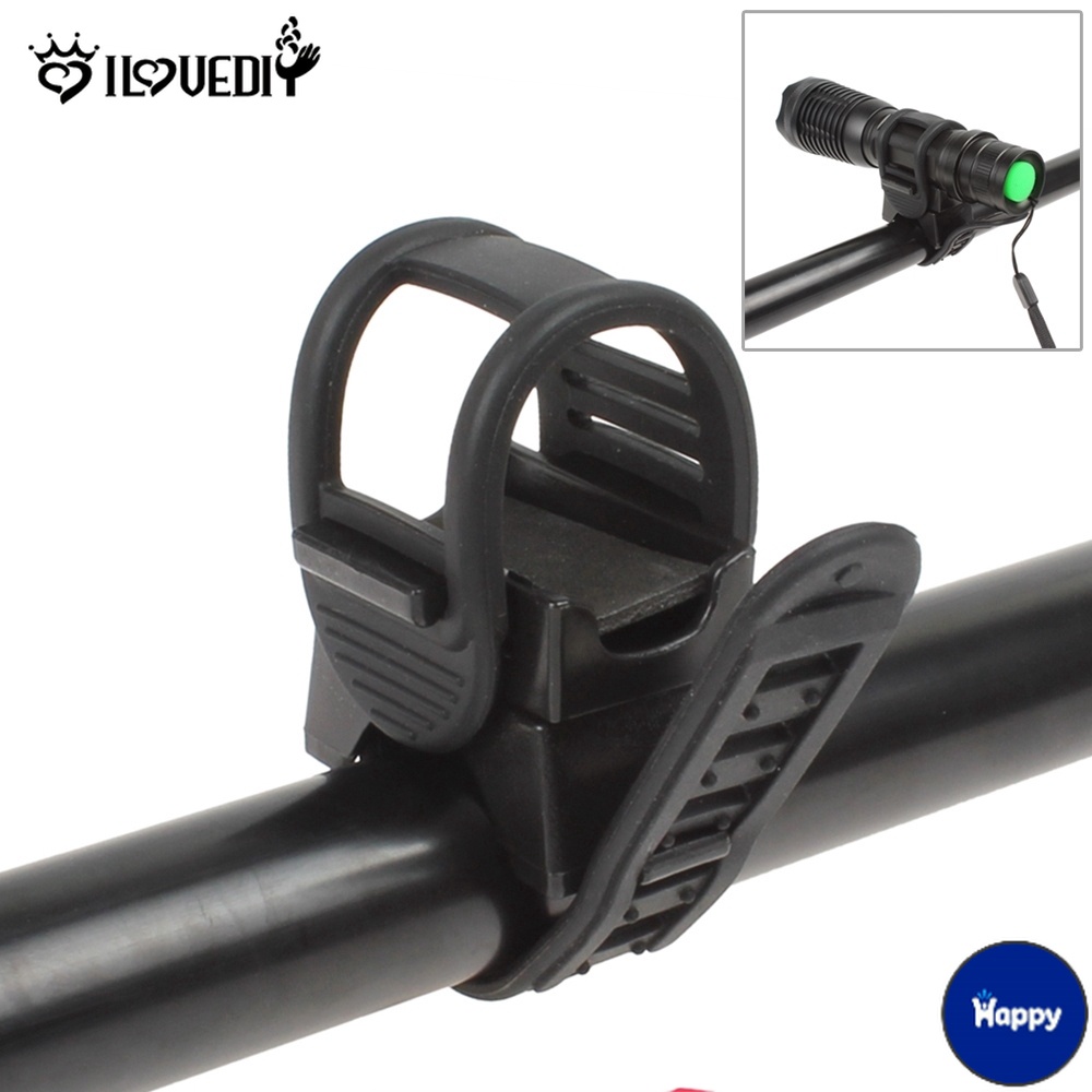 HS [SD] Universal Bicycle Flashlight Holder Mount / 360 Degree ...