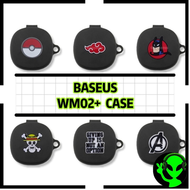 Baseus WM02+ Case Protective Shell Soft Silicone Case Cute Cartoon ...