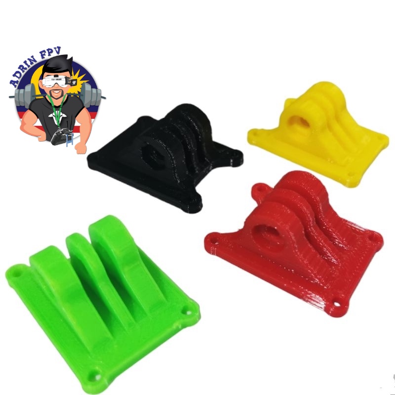 3D Print GoPro Mount standard for XL5 v2 Nazgul Iflight Frame fpv drone ...