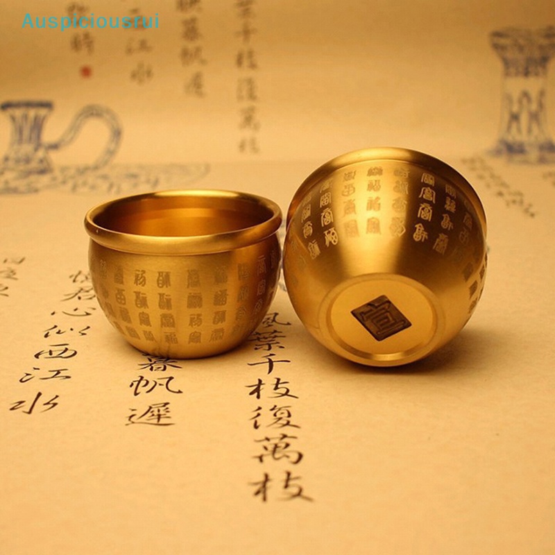 Auspiciousrui Creative Brass Baifu Cylinder Feng Shui Lucky Fortune ...