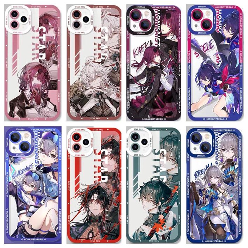 Cartoon Honkai Star Rail Blade Jing Yuan Kafka Seele Bronya Silver Wolf ...