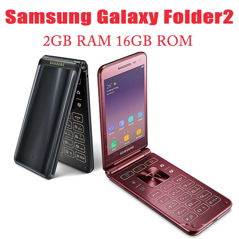 Samsung Galaxy Folder 2 G1650 G160N Quad Core 2GB RAM 16GB/32GB ROM 8MP ...