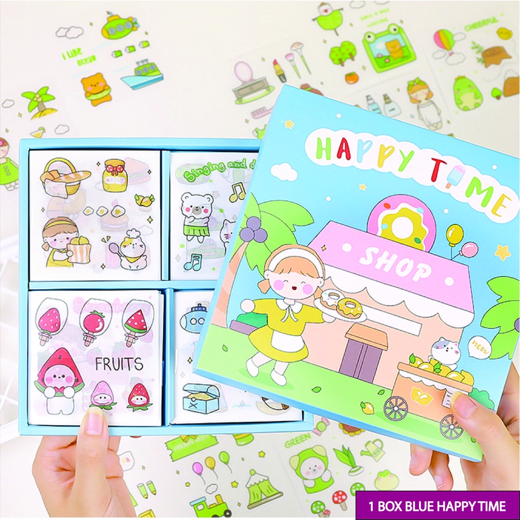 LUHO Cute Handbook Stickers/Variety Series/Transparent PET Stickers/DIY ...