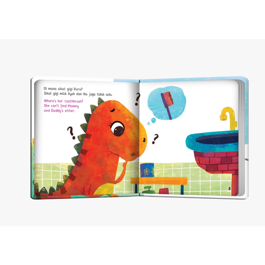 Toddler Story Series: I Love Toothbrush - Bilingual (Boardbook ...