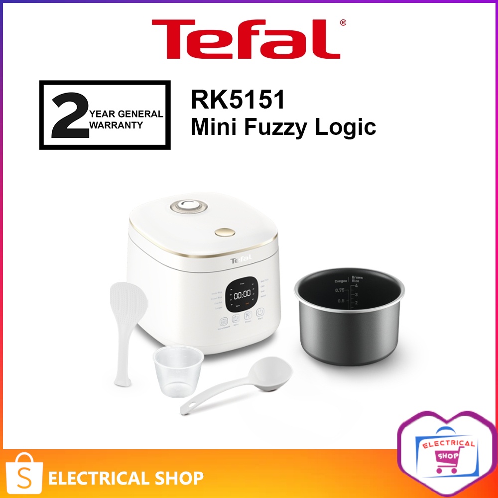 Tefal 0.7L Mini Fuzzy Logic Rice Cooker RK5151 / Mini Cooker RK5001 0 ...