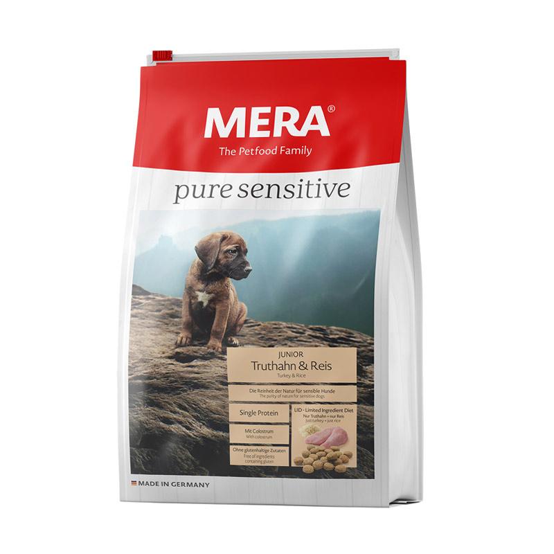 MERA DOG PURE SENSITIVE JUNIOR TURKEY & RICE 4KG | Shopee Malaysia