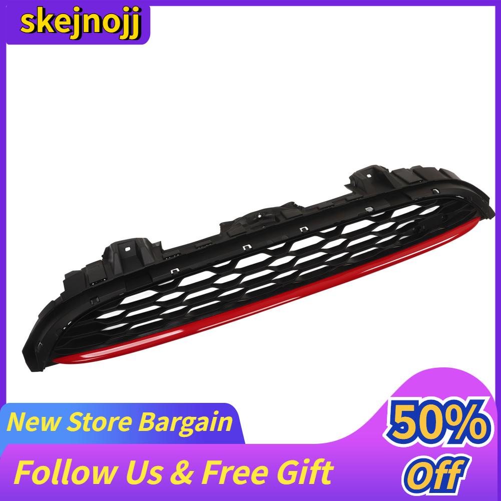 Skejnojj JCW Front Bumper Bonnet Grille Grill Red Stripe 51137393456 ...