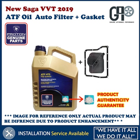 New Saga VVT 2019 Proton ATF Oil Minyak Gear Auto HTS Fully Synthetic ...