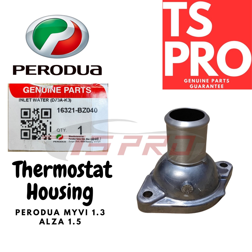 Perodua Myvi 1.3 (2005-2010year) Alza Genuine Thermostat Housing Paip ...