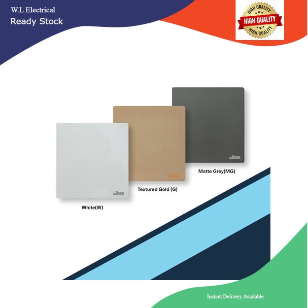 reTouch Ultra Rimless 1Gang 1Way Wall Switch Frameless (SIRIM Approved ...