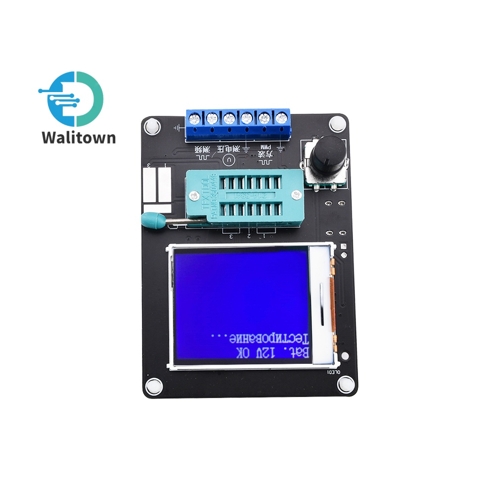 GM328A Transistor Tester Resistance Inductance Capacitance Meter ESR ...