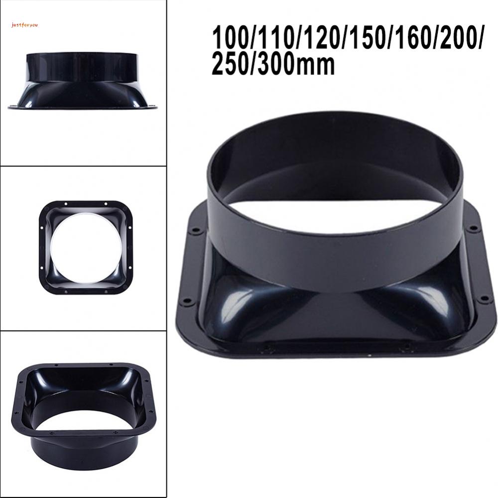 Interchangeable ABS Plastic Square Flange Duct Connector for 100 300mm ...