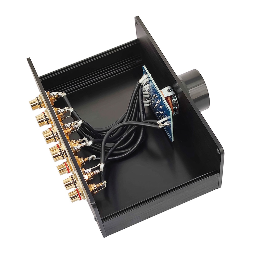 4 In 1 Out 1 In 4 Out Audio INPUT RCA Signal Cable Splitter Selector ...