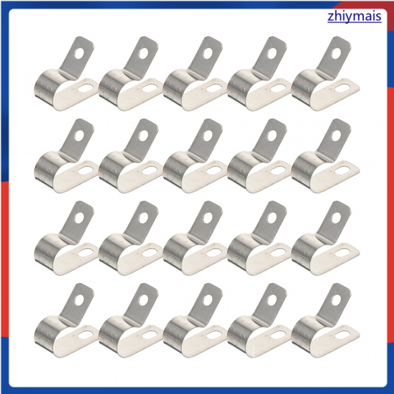 [READY STOCK] 20 Pcs Cable Coated Clamps R Type Wire Holders for Cords ...