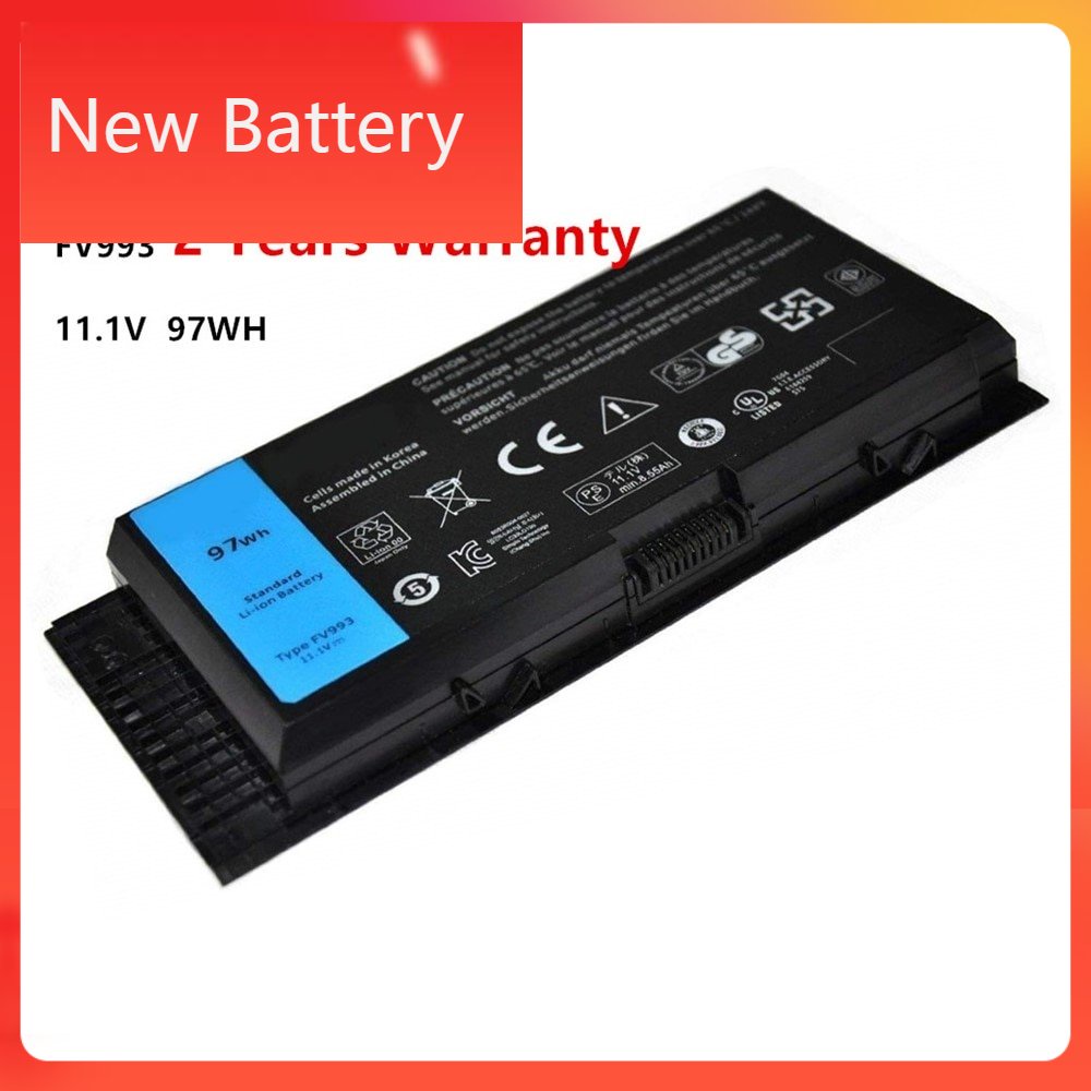 11.1V 97WH FV993 Laptop Battery For DELL Precision M6600 M6700 M6800 ...