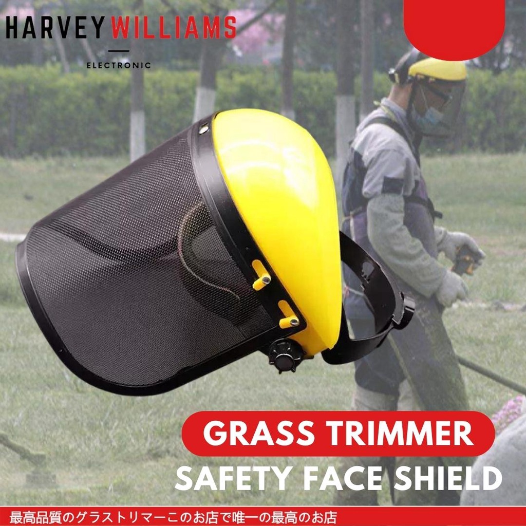 High Quality Liftable Face Shield Garden Grass Trimmer Safety Helmet ...