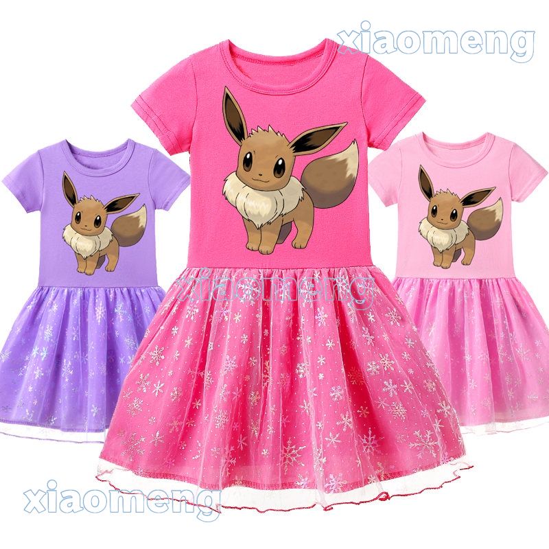 pokemon eevee dress for kids | Shopee Malaysia