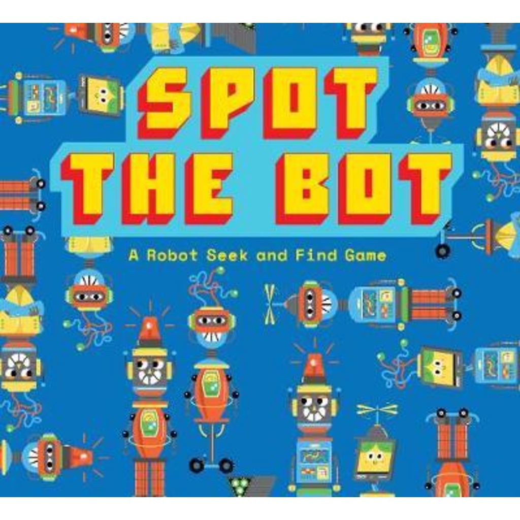 [Buku Bahasa Inggeris] - Spot the Bot : A Robot Seek and Find Game by ...
