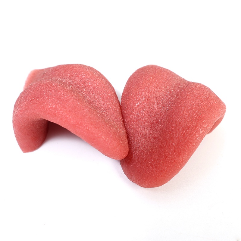 Realistic Simulation Fake Tongue Imitation Tongue Trick Toy Halloween ...