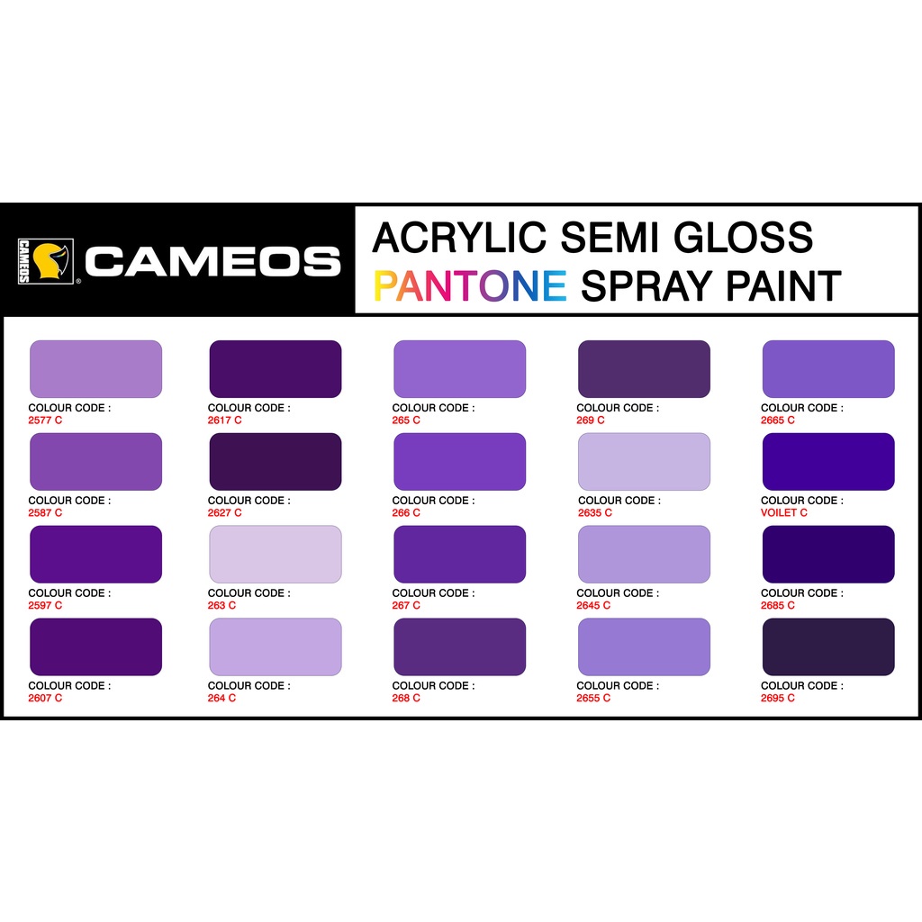 PANTONE Color P28 - Aerosol Spray Paint - CAMEOS 400ML/Bottle | Shopee ...