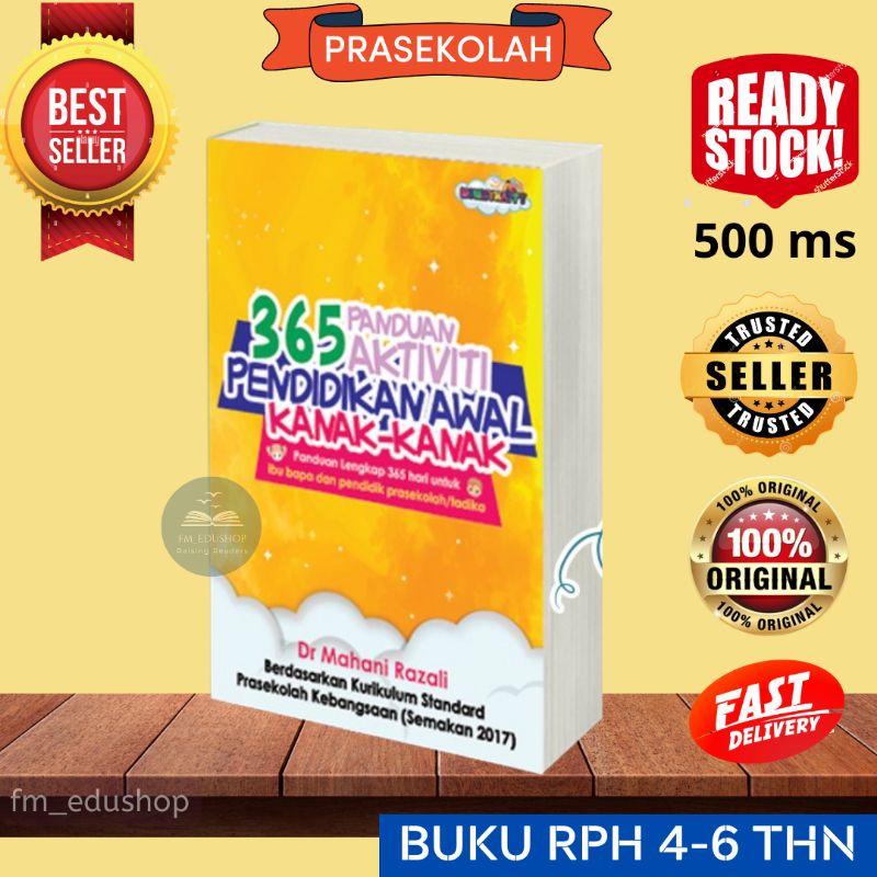💯 Ready Stock 🔥 Buku RPH 365 Panduan Aktiviti Pendidikan Awal Kanak ...