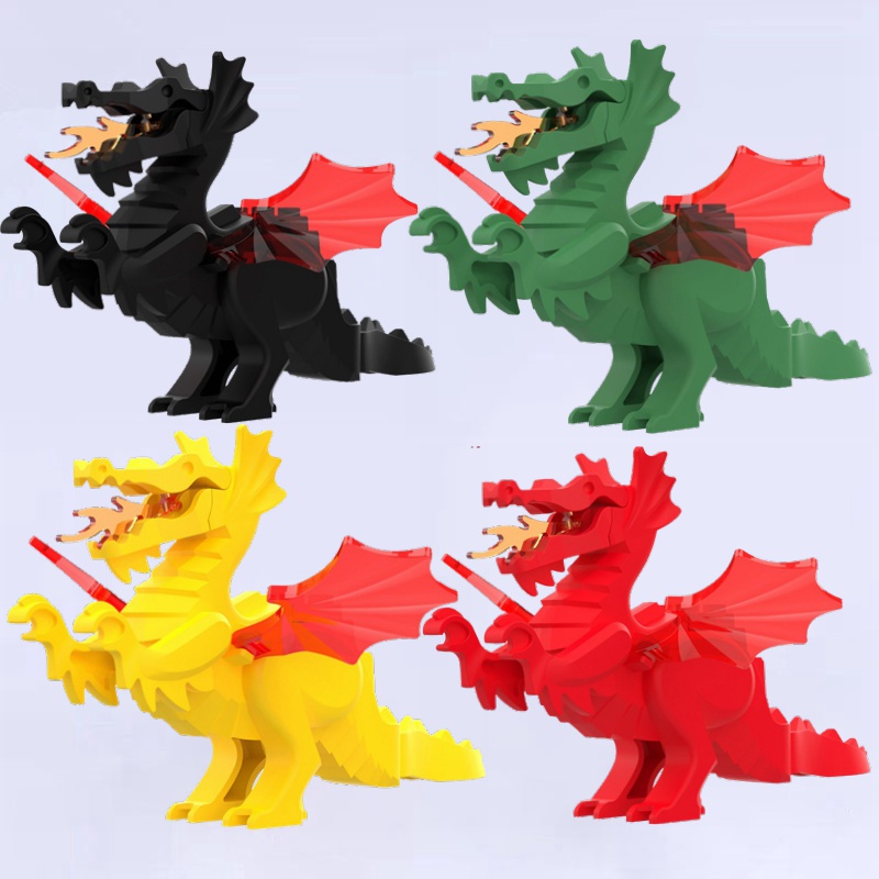 House of the Dragon Syrax Meleys Movie Building Blocks Toys For ...