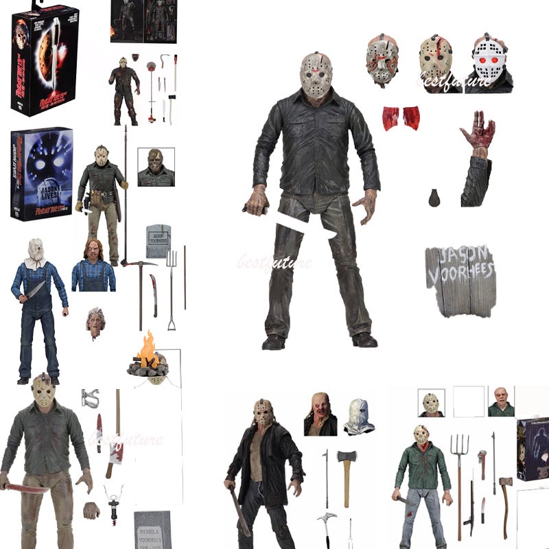 NECA The Black Friday JASON Friday The 13th Action Figure for Fans To ...
