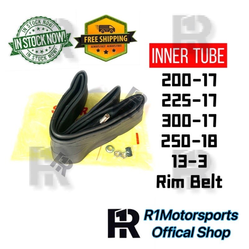 Inner Tube Tiub Motorcycle 225-17 250-17 300-17 275-17 250-18 13*3 ...