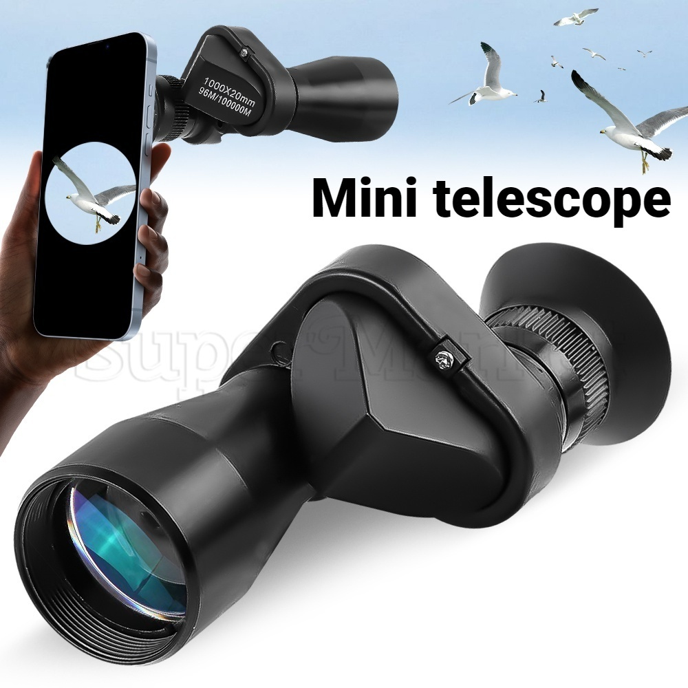 Mini Pocket Monocular Telescope Portable Monocular HD Night Vision ...