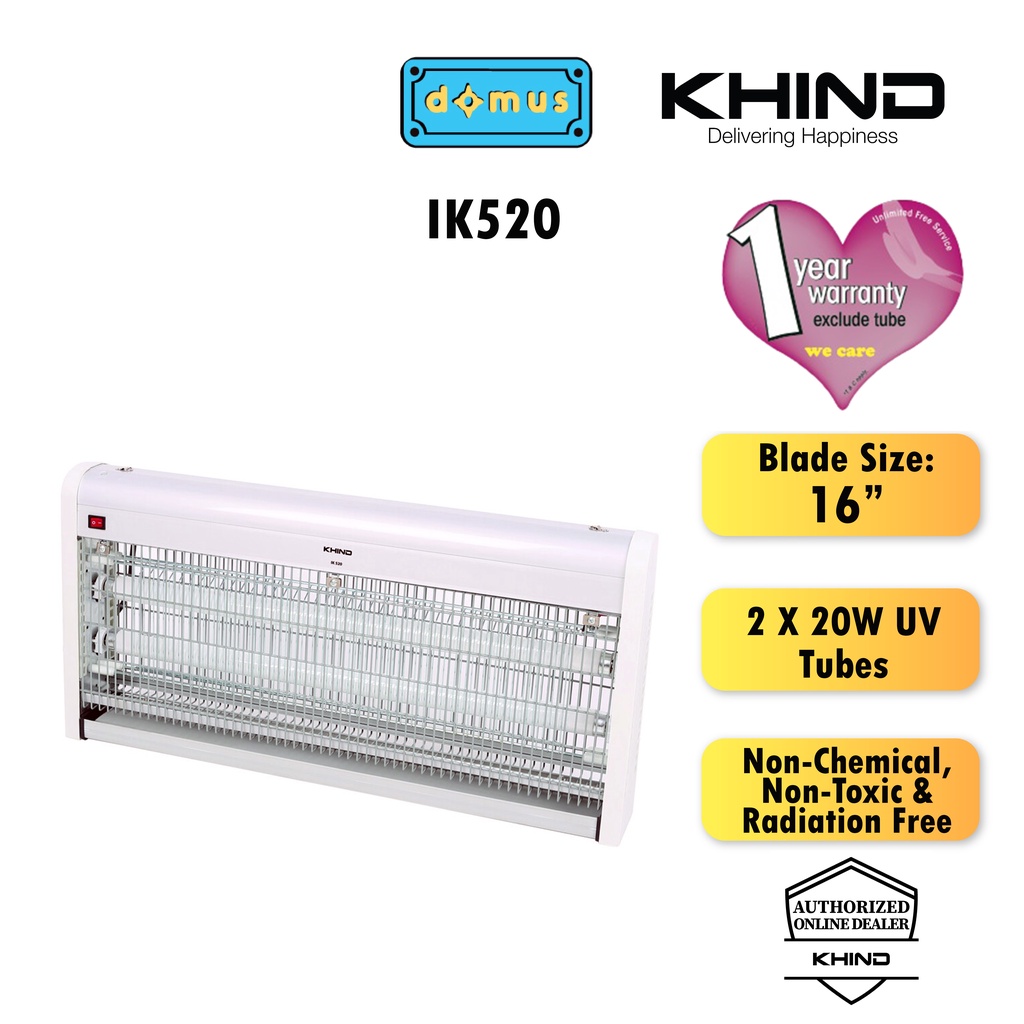Khind Commercial Insect Killer (2 x 20W) IK520 | Shopee Malaysia