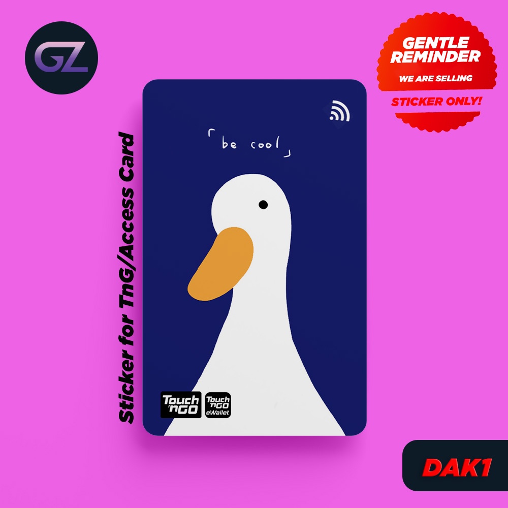 Dake Duck - Touch N Go Sticker (Waterproof, High Quality) | Shopee Malaysia