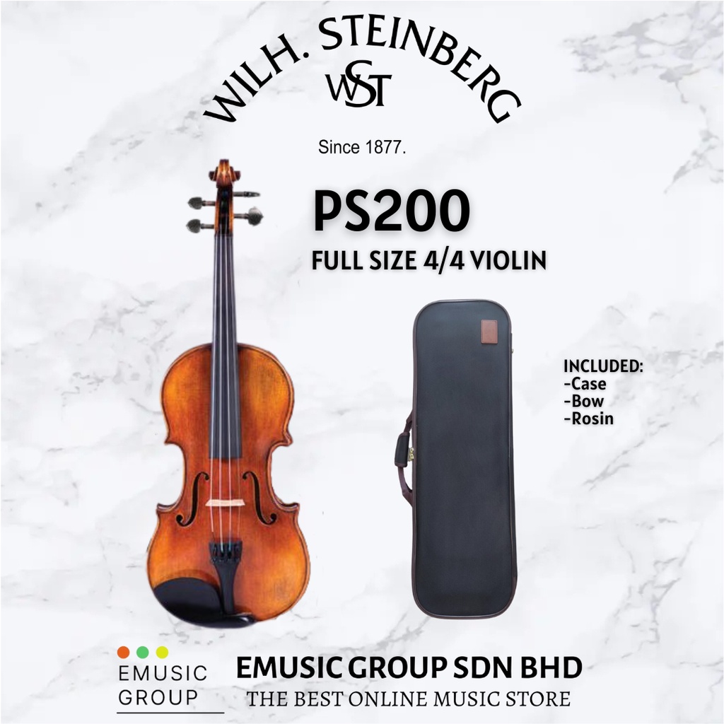 Wilh. Steinberg PS200 Full Size 4/4 Violin | Shopee Malaysia