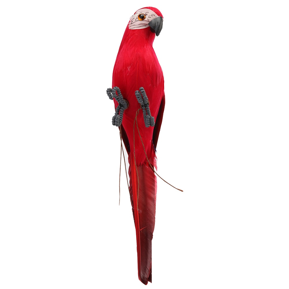 [Ready Stock] Creative Foam Feather Artificial Parrot Imitation Bird ...