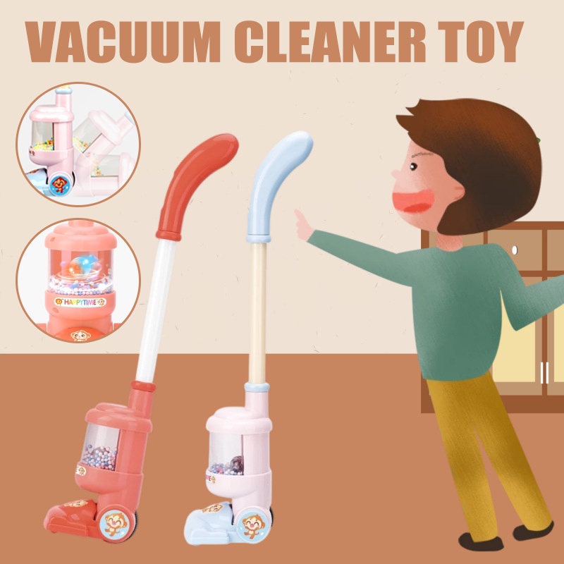 Vacuum Cleaner Toys Kids Pretend Play Cleaning Toys Children Electric ...