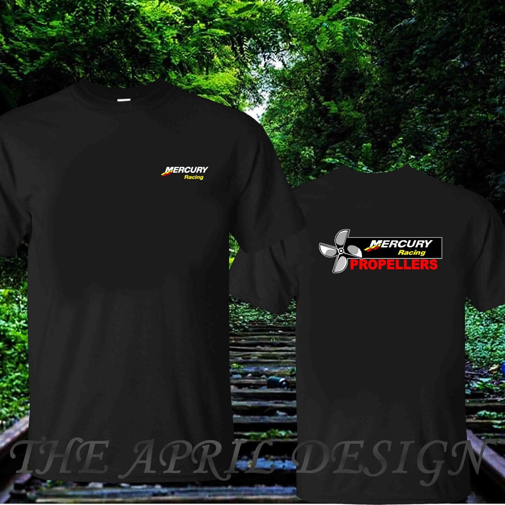 Hot Item Mercury Racing Propellers Boats Logo Mens Tshirt Tee Sz S5Xl ...