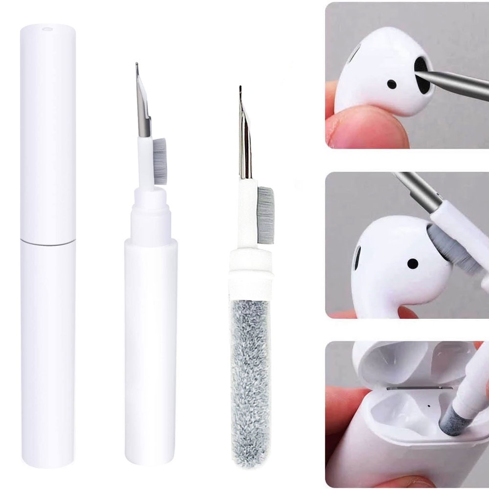 Cleaner Kit for Airpods Pro 1 2 3 Earbuds Cleaning Pen Brush Bluetooth ...