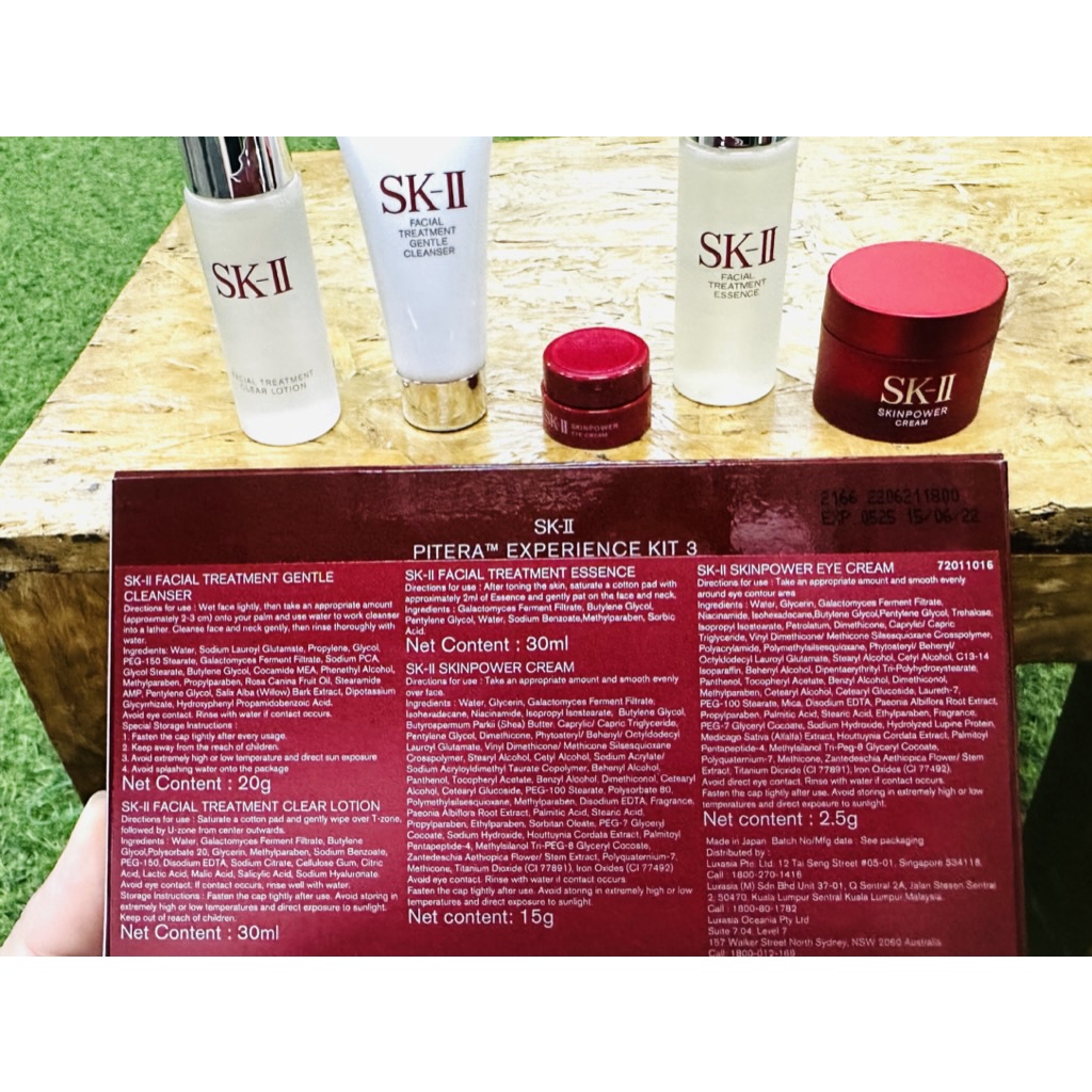 🇲🇾 READY STOCK SK-II PITERA EXPERIENCE KIT 3 TRAVEL SET BEAUTY SKINCARE ORIGINAL FROM SK-II ...