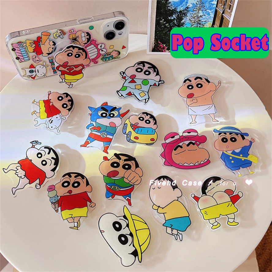 Cartoon Crayon Shin-chan Japanese Anime Airbag Bracket Phone Holder ...