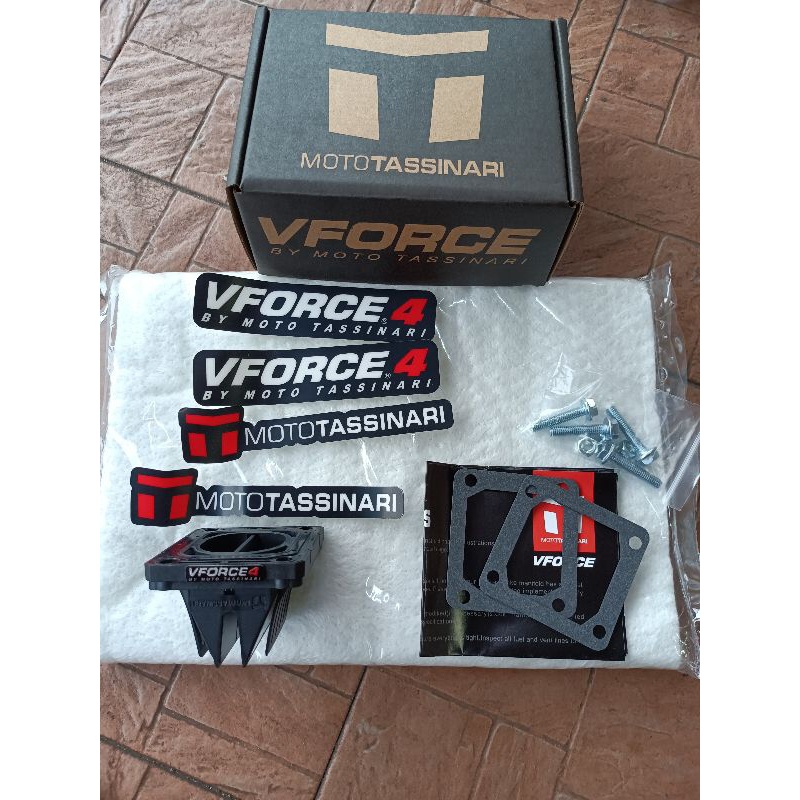 V Force4 VForce4 VForce Reed Valve Rxz Y125 With Screw gasket Racing ...