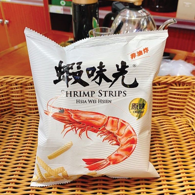 Yu Zong Shrimp Flavor Original / 裕荣食品 虾味先 原味(大) ( 60 g / 1 packet ...