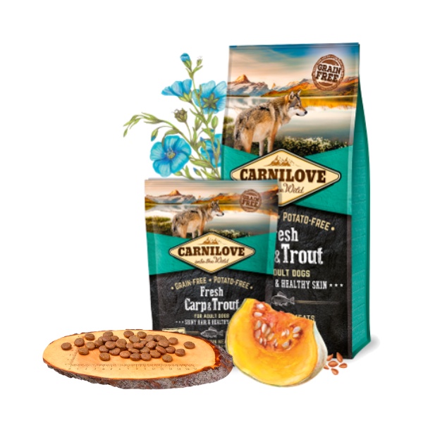 CARNILOVE DOG FRESH CARP TROUT 12KG | Shopee Malaysia