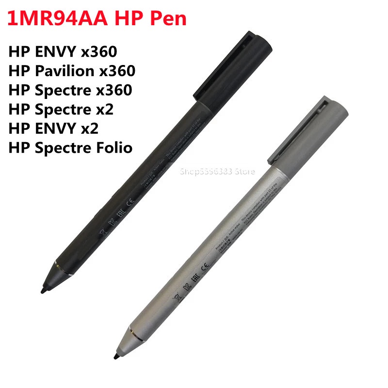 HP PEN 1MR94AA Active stylus for HP ENVY x360 Pavilion x360 Spectre x360 laptop 910942-001 ...