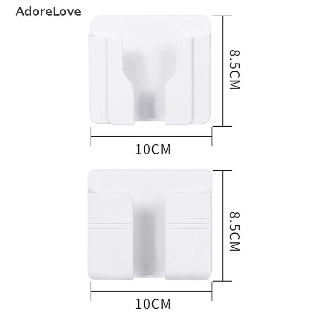 ADL Wall Mounted Storage Box Remote Control Case Phone Plug Charging ...