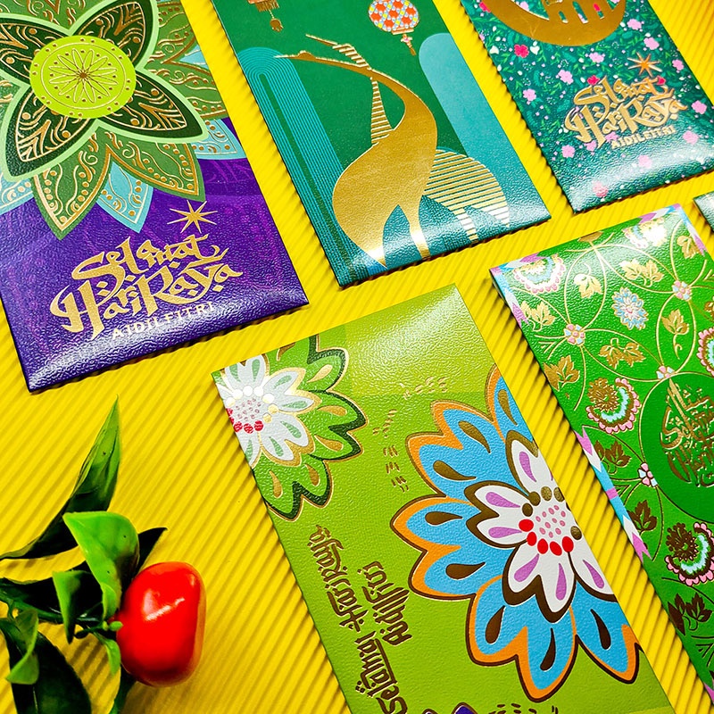 2025 Sampul Duit Raya Packet Hari Raya Duit Raya Packet Ramadan Packets ...