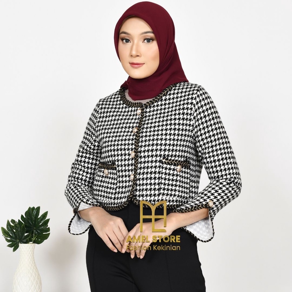 Jaz blazer outer crop formal casual Office Work Teenagers Women ...