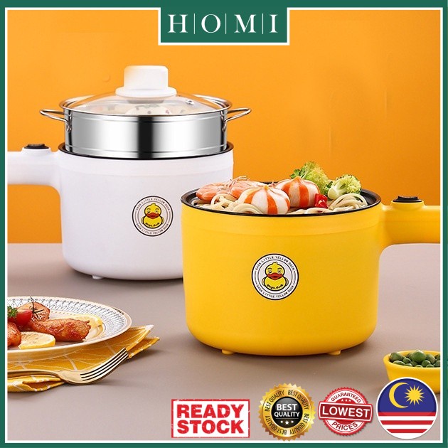📦HOMI READY STOCK📦1.8L Mini Electric Cooker Multi functional Cooker Non ...