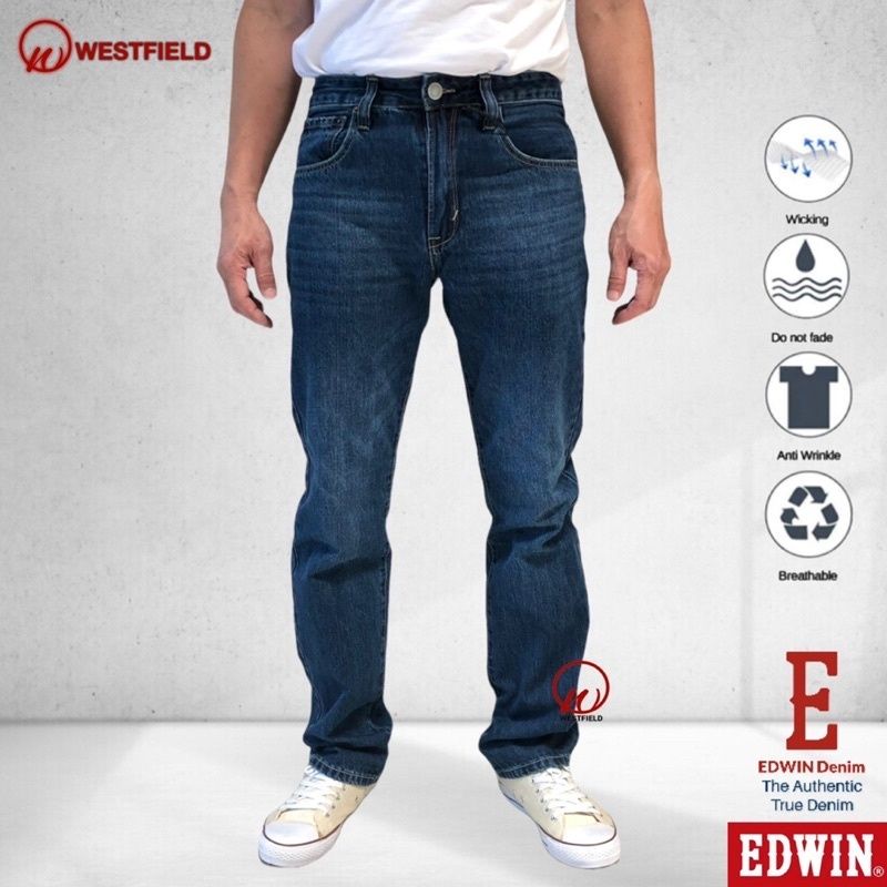 🔥NEW ARRIVAL🔥 EDWIN® MEN’S 505 STRAIGHT CUT JEANS ( 7505 2567 ...