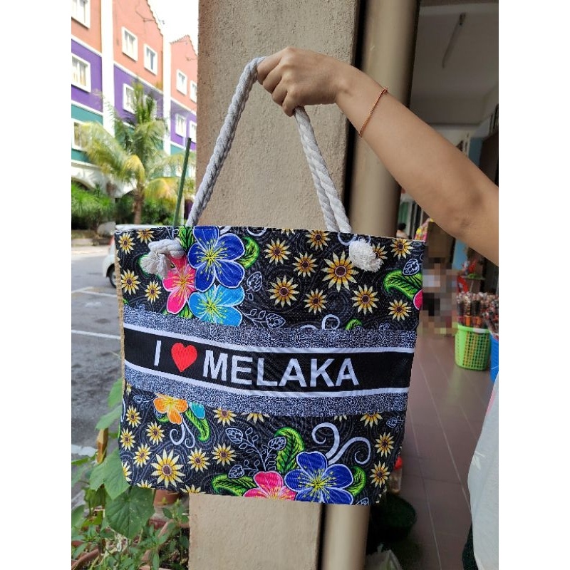 [Beg Besar Melaka] Beg Guni Melaka Souvenir Besar Large Size | Shopee ...