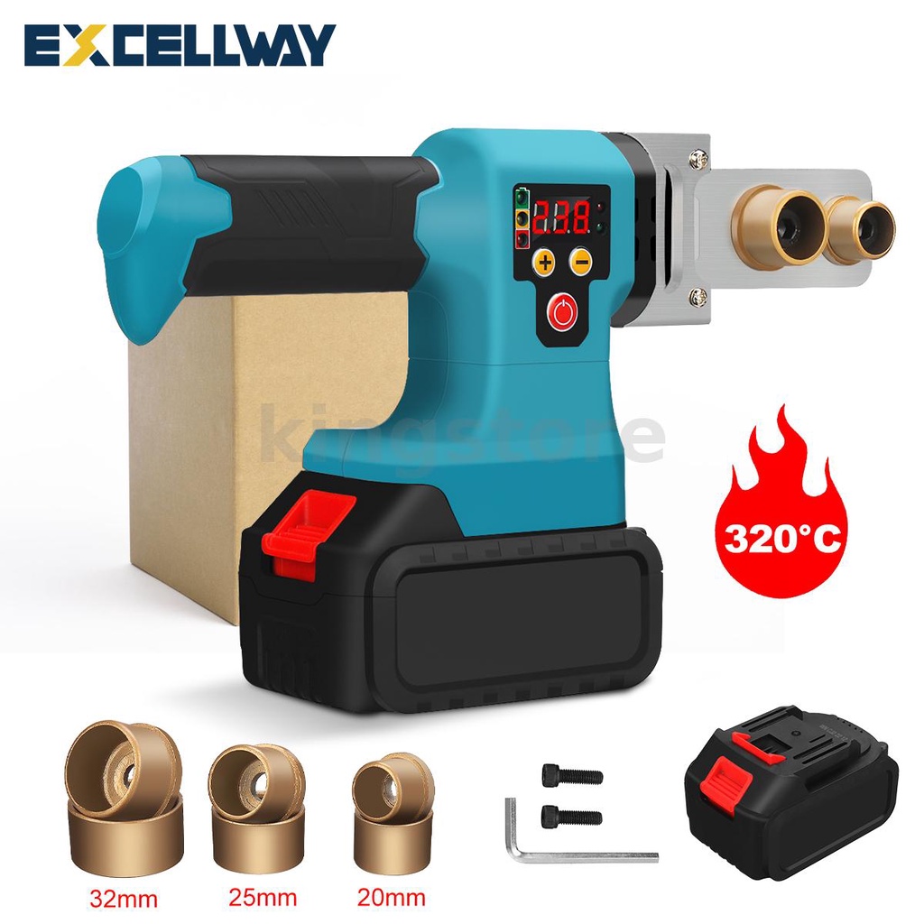 1400W Cordless Plastic Welding Machine PE/PPR/PB/PPC Pipe Melter Pipe Welding Machine | Shopee ...