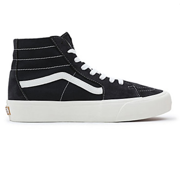 VANS SK-8 Hi Tapered (Raven/Marshmallow) | Shopee Malaysia